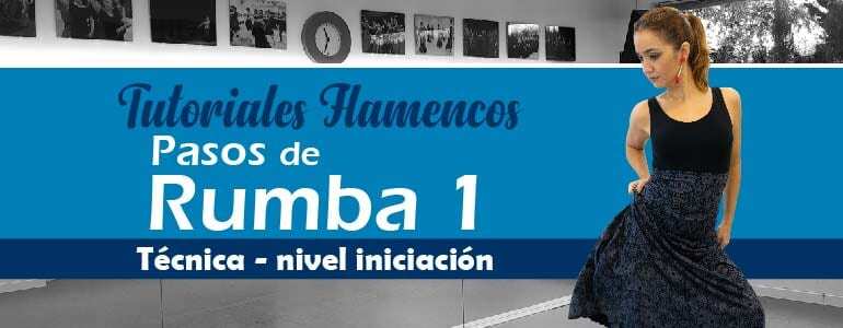 Aprender los pasos de rumba flamenca. Te enseña Esther Vélez